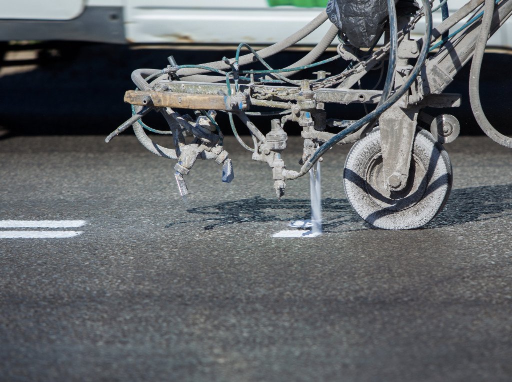 Precision Line Striping Services Precision Line Striping Services